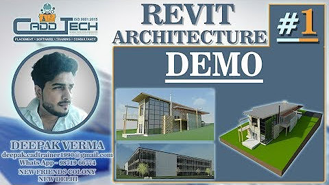 Revit Architecture Full Tutorial by [deepak verma] - YouTube