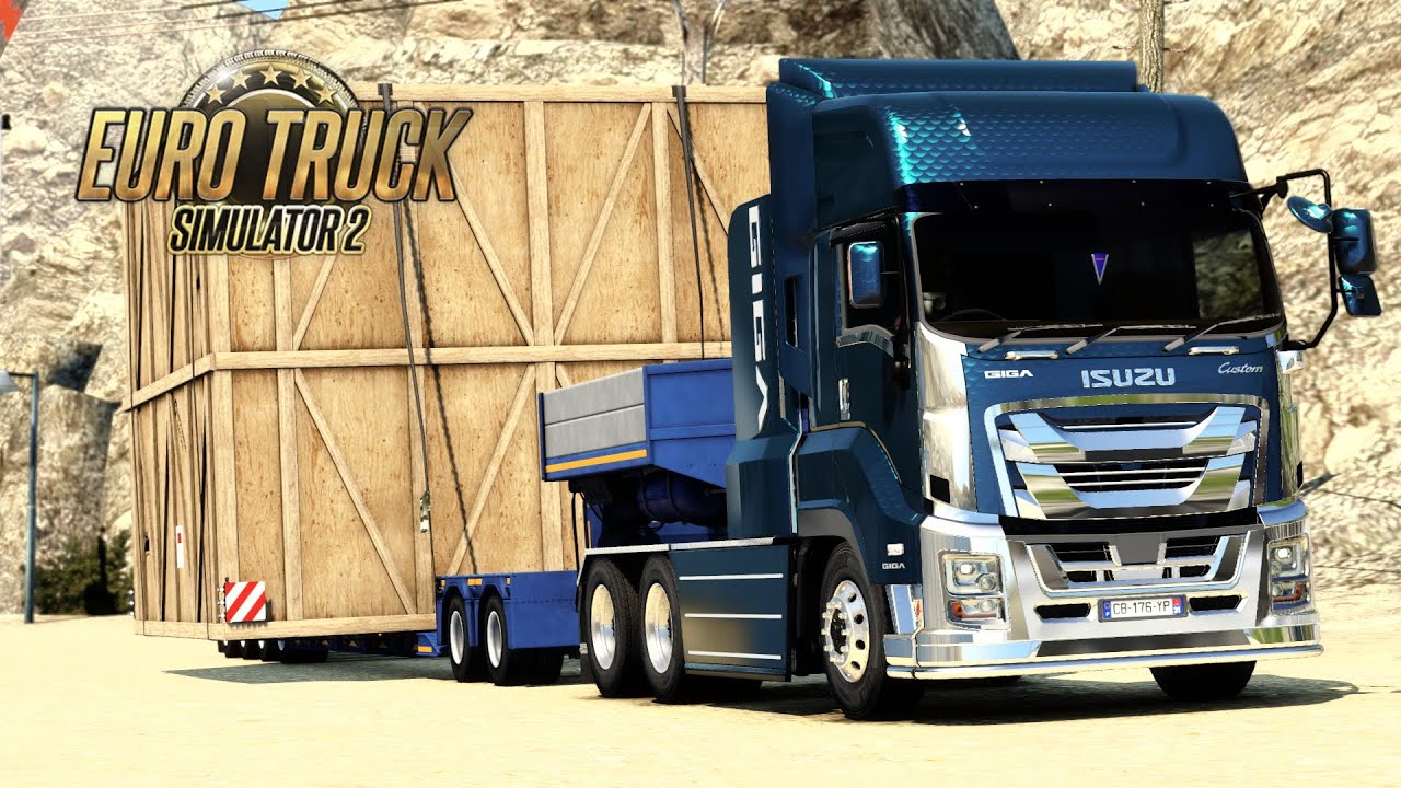 【LIVE】ETS2 Update 1.47 たまにはスペシャルトランスポート / ISUZU GIGA 2022 - YouTube