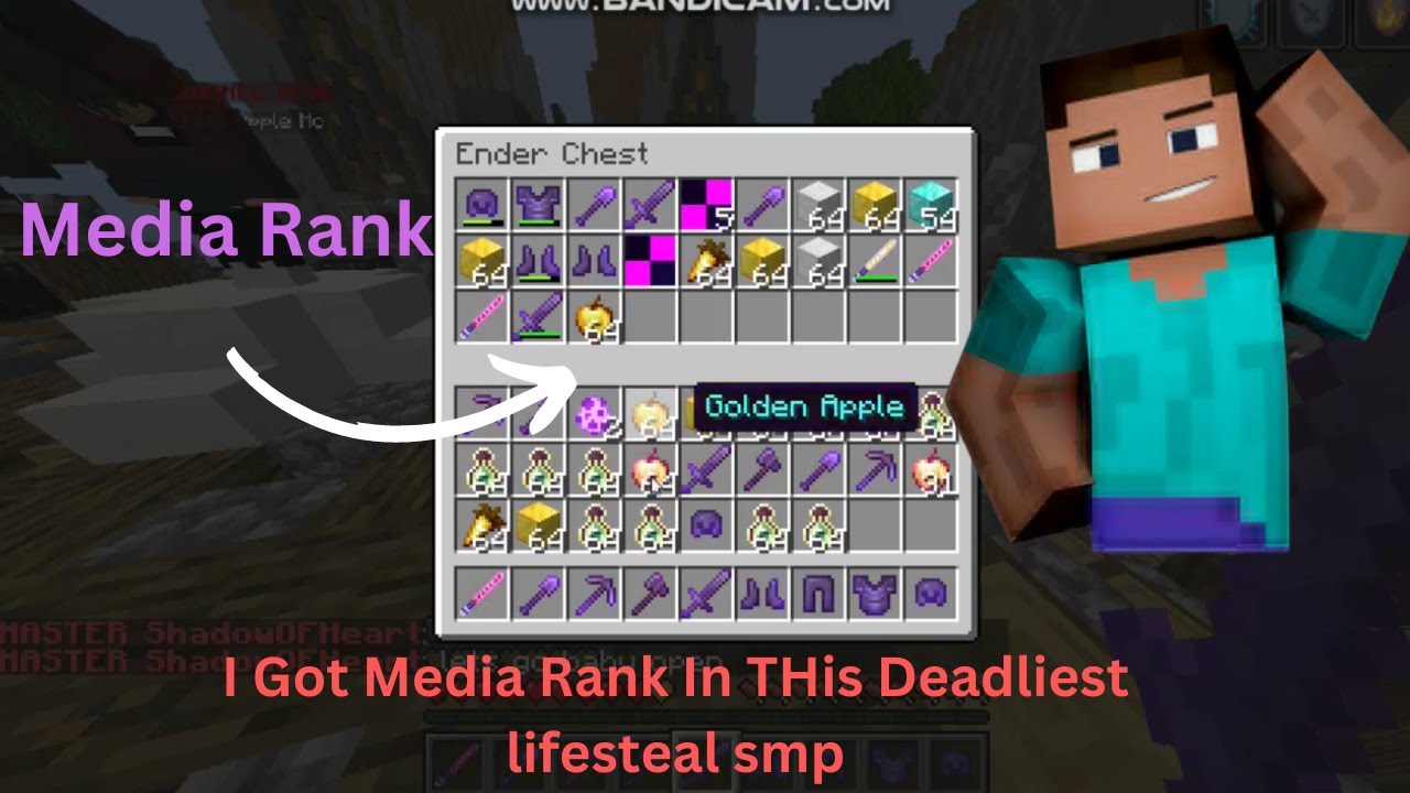 I Got Media Rank in Killermc Minecraft Server | #killermc #lifesteal ...
