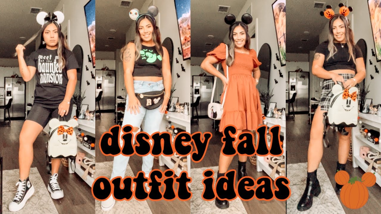 disney fall outfit ideas! (what to wear to the parks) - YouTube