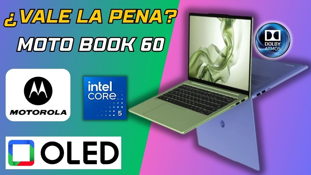 💥Conoce la nueva LAPTOP de MOTOROLA. Potente y elegante - YouTube
