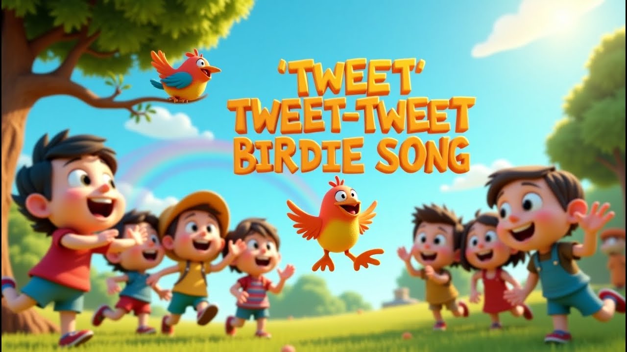 🐦 Tweet-Tweet Birdie Song | Fun Nursery Rhyme for Kids | 3D Animation 🎶 ...