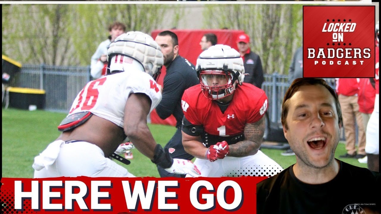 Wisconsin Badgers football practice thoughts! '24 class is loaded and ...