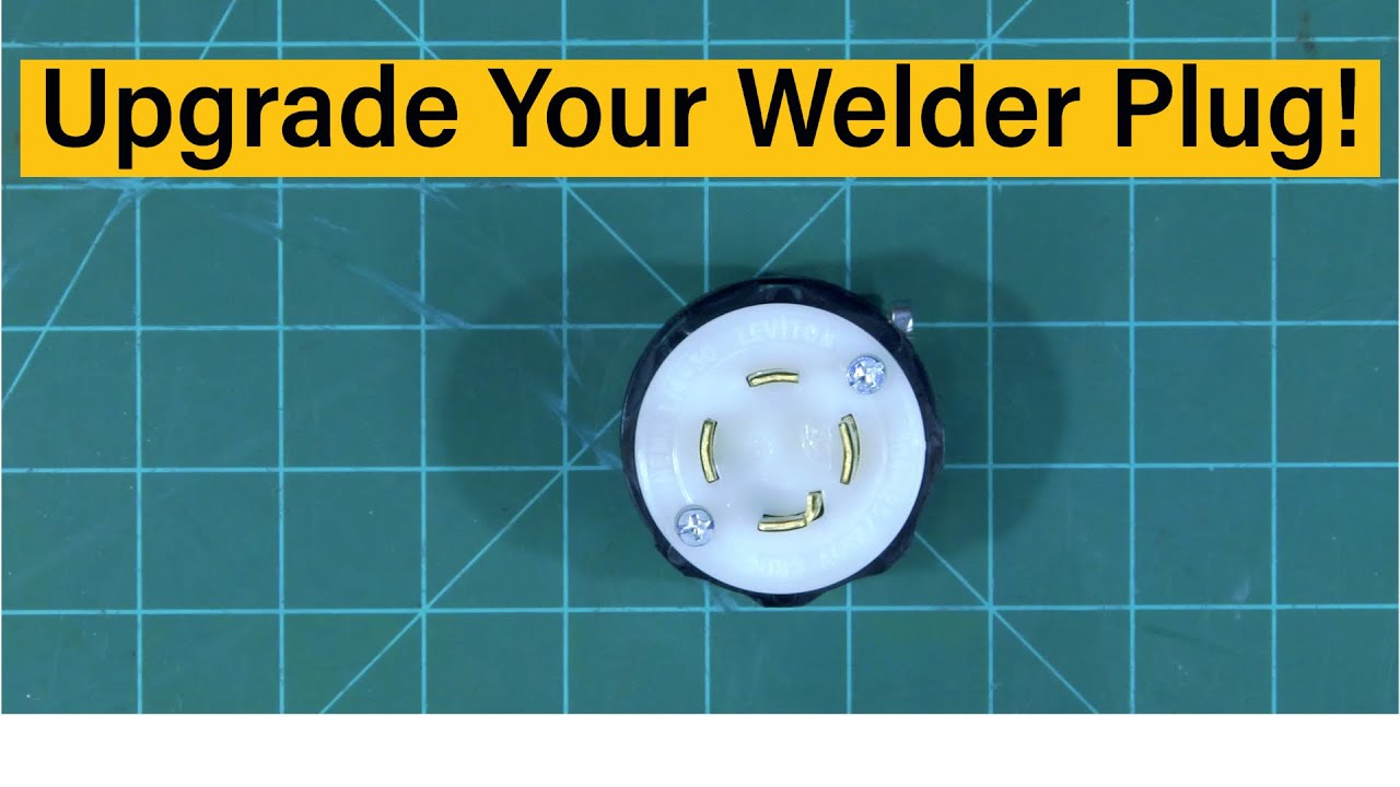 How To Install A New Plug On Your Welder - YouTube