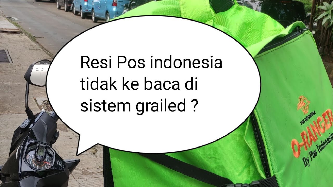 Resi Pos tidak terbaca sistem grailed, ini solusinya - YouTube