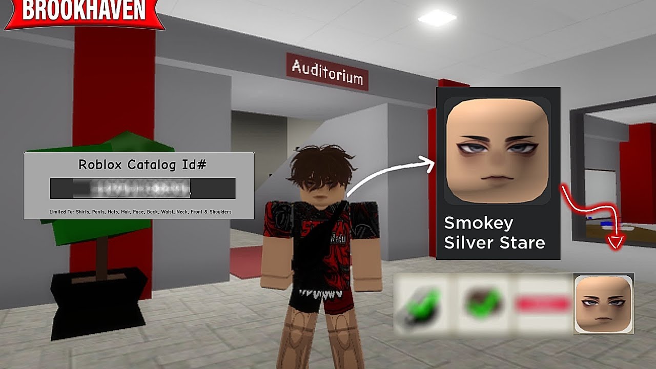 ID BROOKHAVEN FACE MASK - YouTube