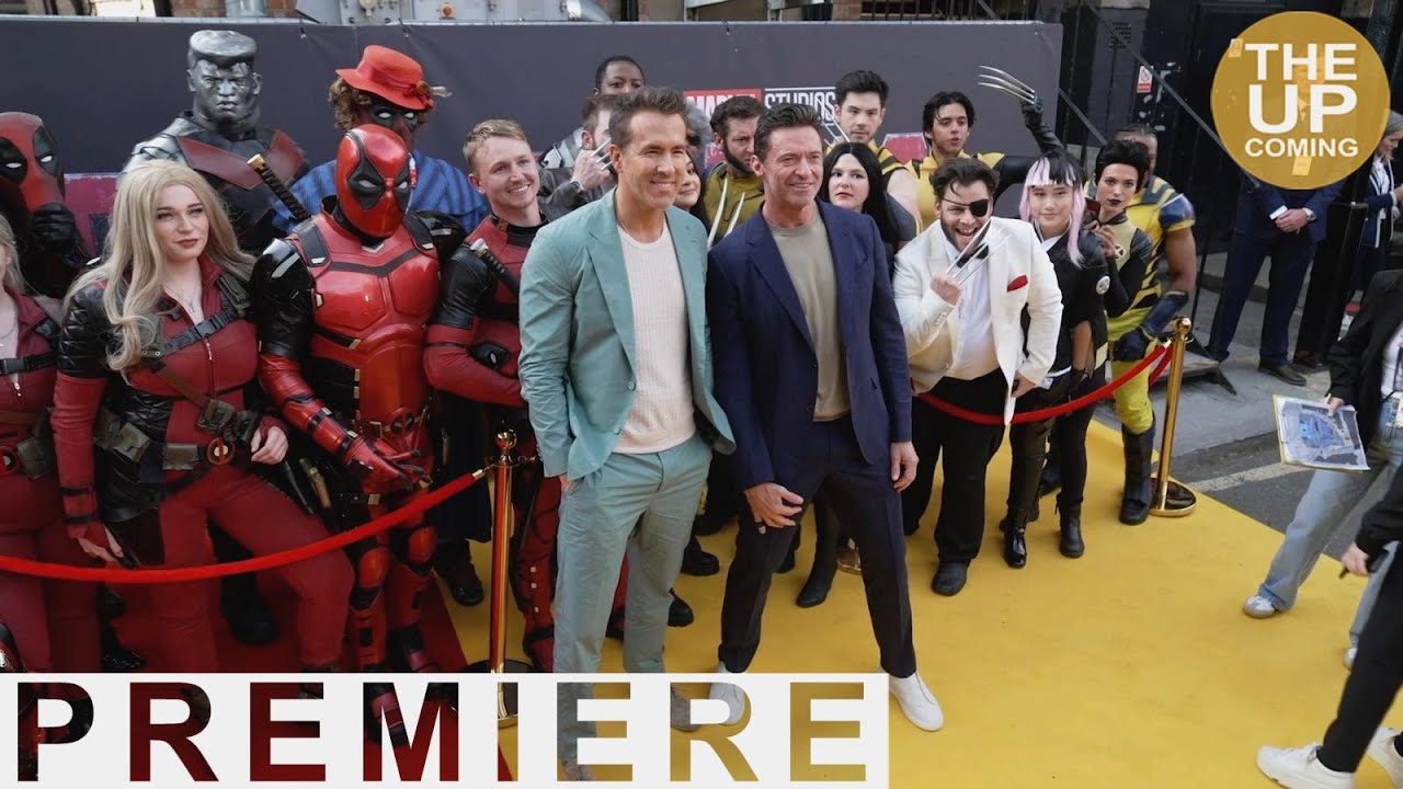 Deadpool & Wolverine photocall arrivals & fan greeting: Ryan Reynolds ...
