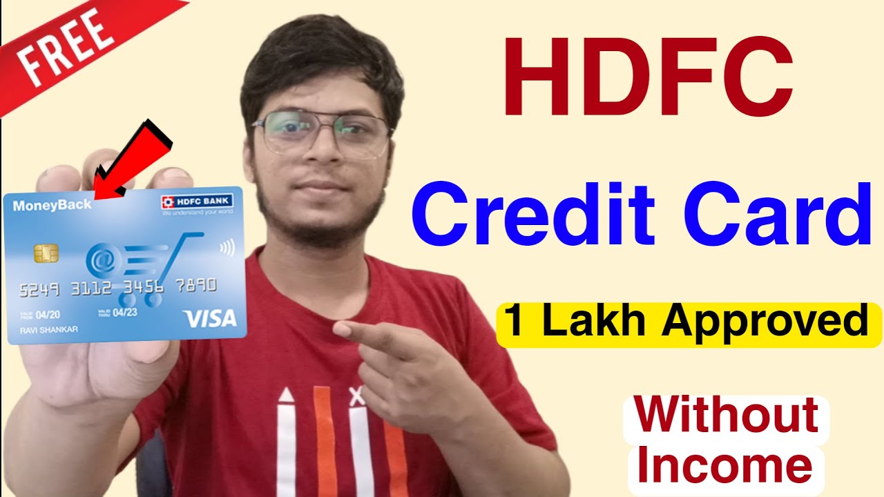 New HDFC Credit Card 1Lakh Instant Apprpval | HDFC credit card kaise ...