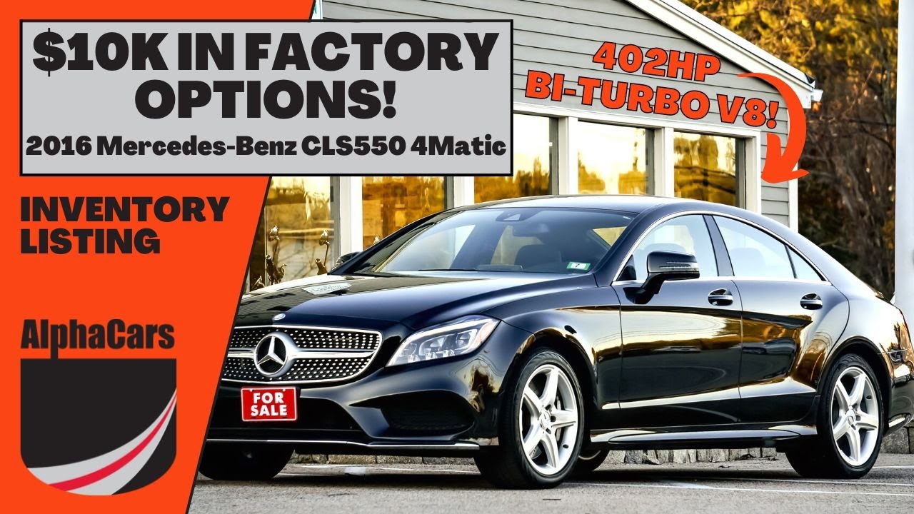 2016 Mercedes-Benz CLS550 4Matic - YouTube