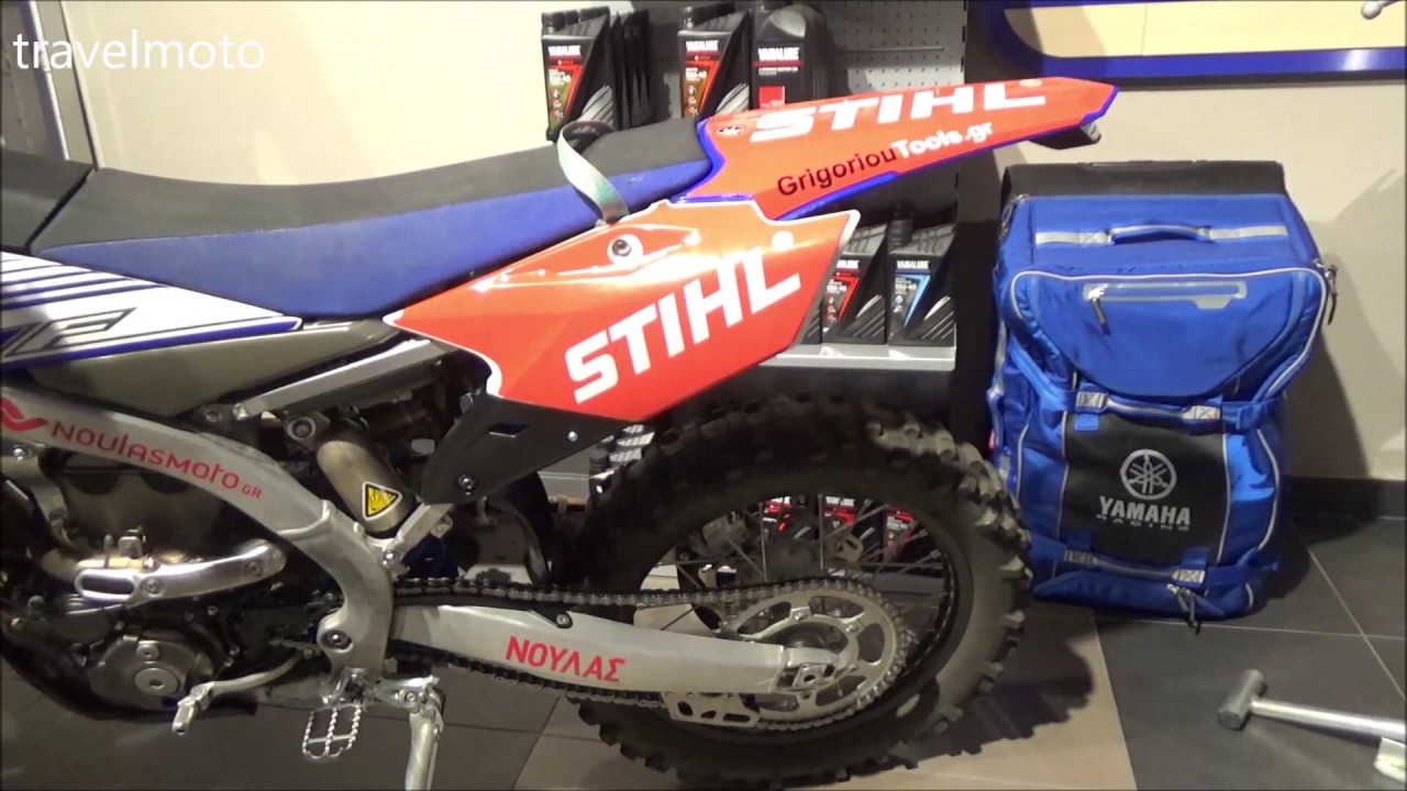 YAMAHA STIHL enduro bike - YouTube
