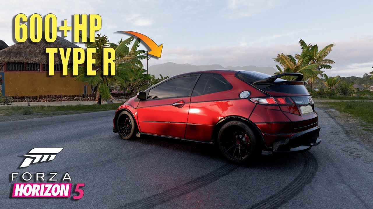 2007 Honda Civic Type R Build in Forza Horizon 5 - YouTube