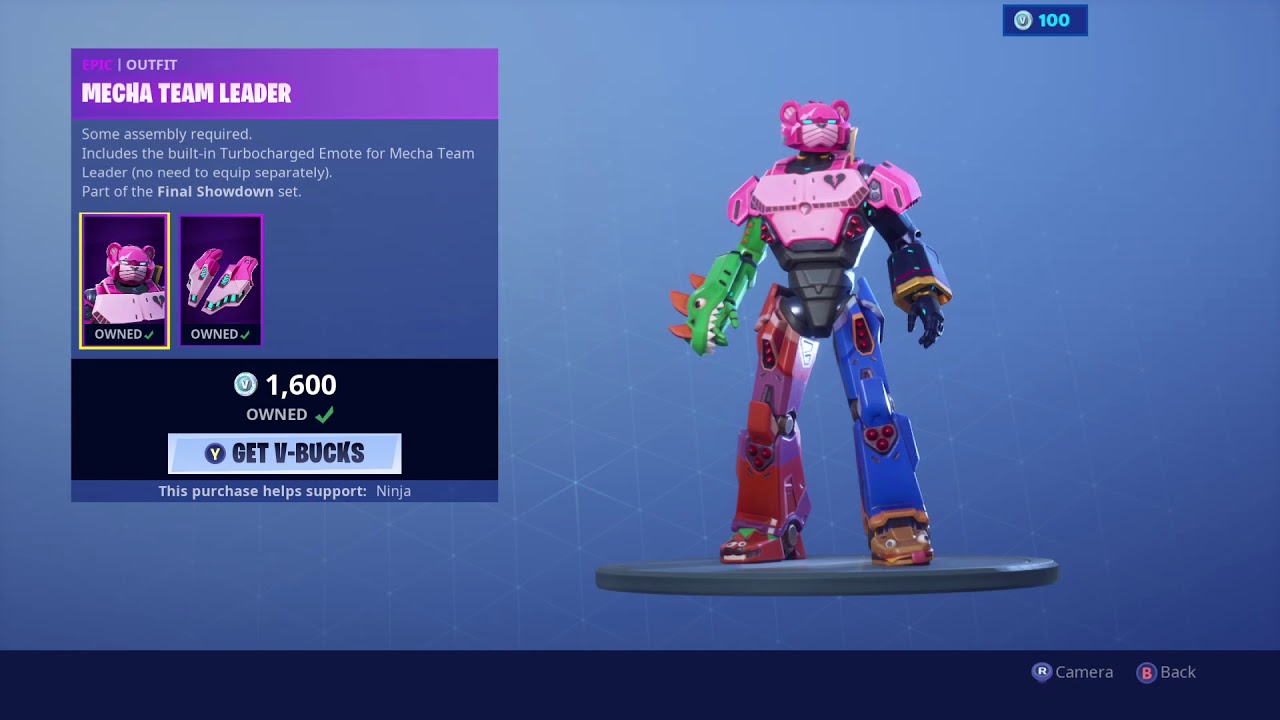 NEW MECHA TEAM LEADER + DARK VANGUARD SKINS BACK IN FORTNITE! - YouTube