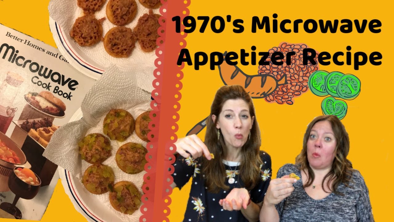 Retro Microwave Appetizer - Salami, Beans, & Pickle! - YouTube