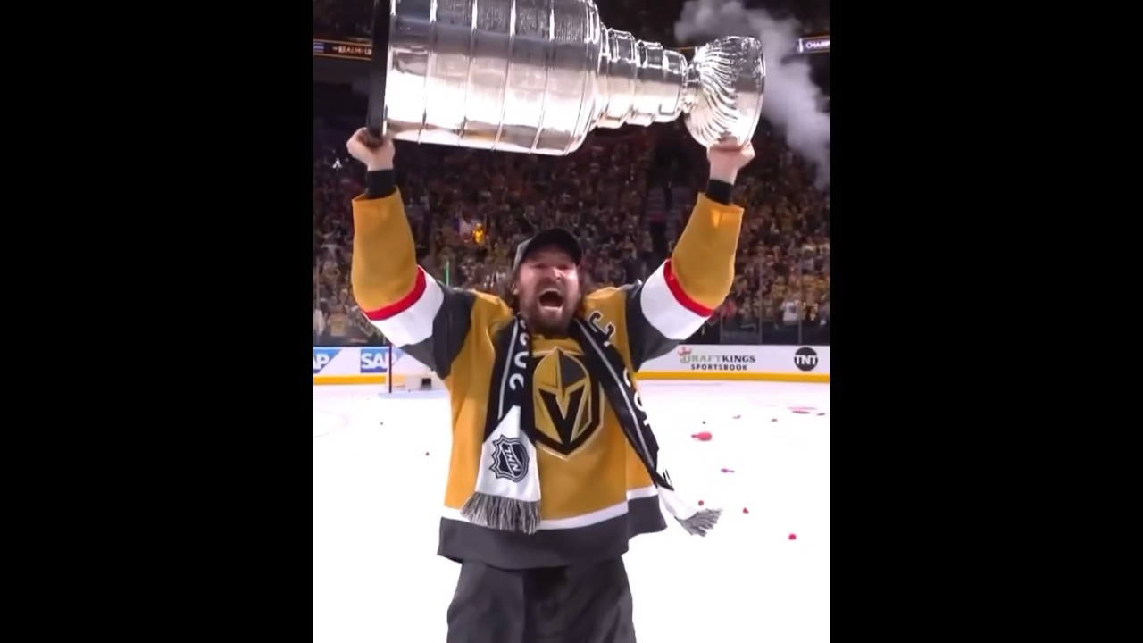 Mark Stone Lifting Vegas’ First Ever Stanley Cup - YouTube
