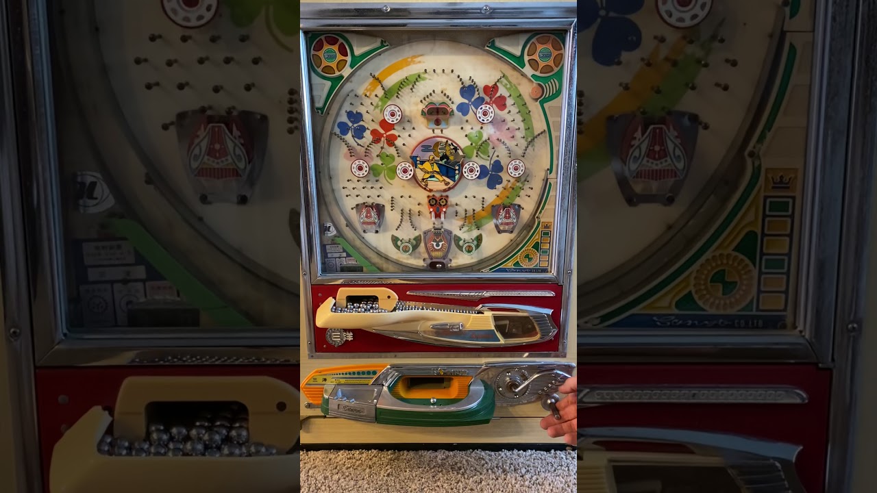 Sanyo Japanese vintage pachinko machine – “ Fighting Samurai”- It Works ...