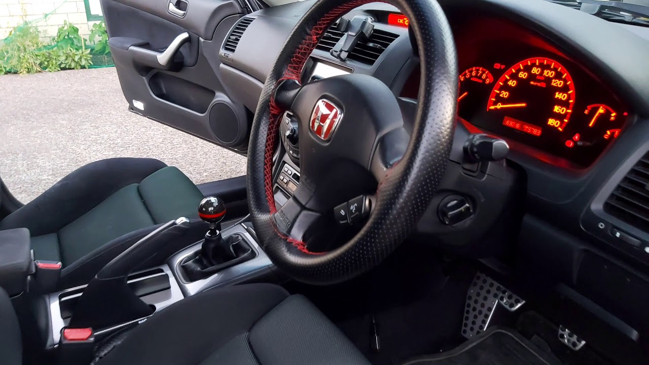 Honda Accord Euro R (black) - YouTube