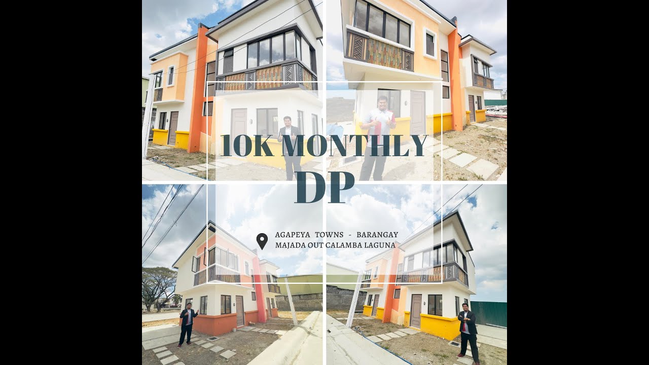 AGAPEYA TOWNS CALAMBA LAGUNA (MODEL HOUSE TOUR) - YouTube