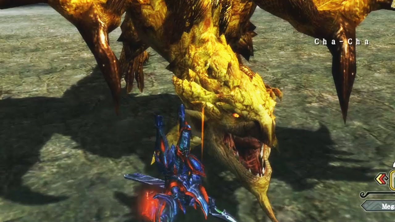 Monster Hunter 3 U - G-rank Gold Rathian Hunt - YouTube