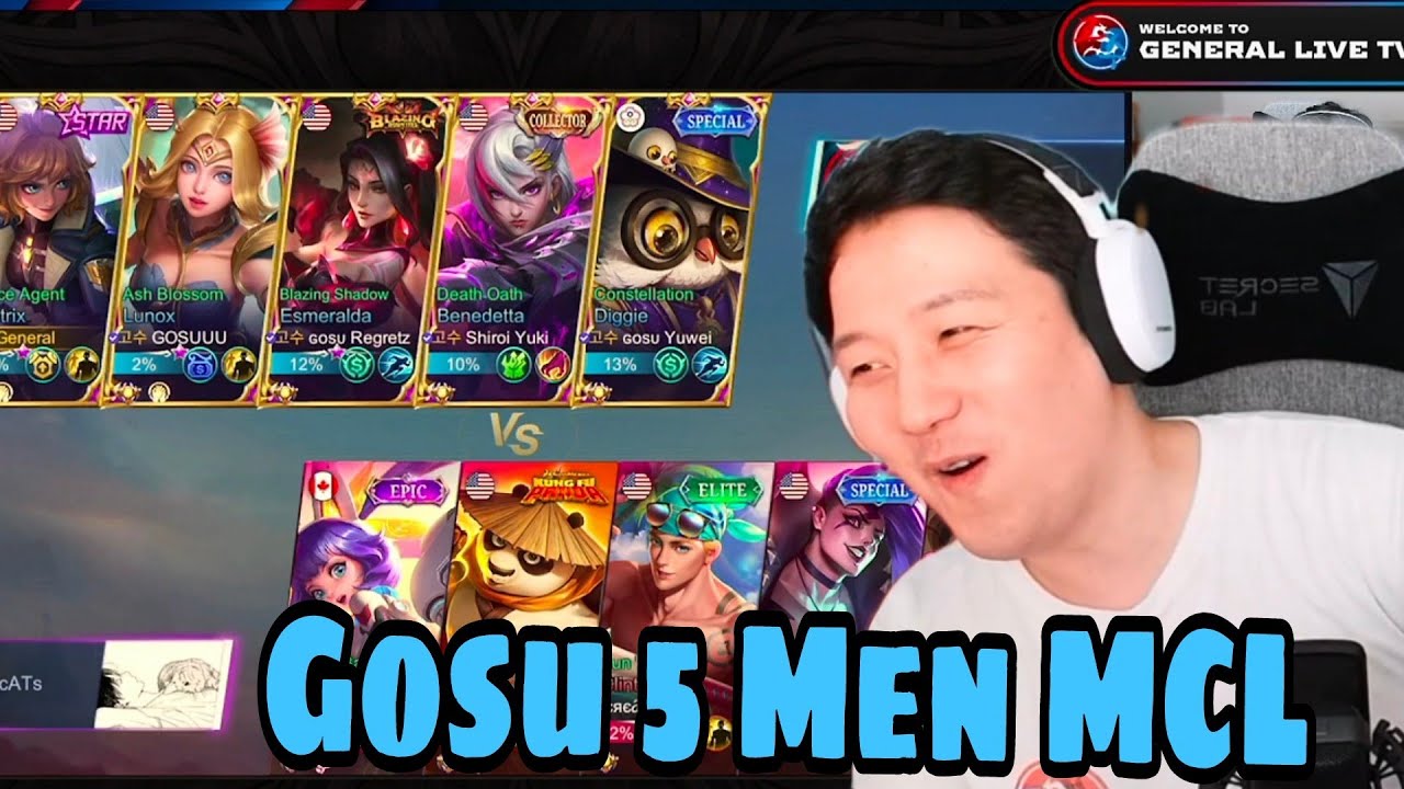 Gosu General 5 Men MCL Beatrix One Hit Enemy...🤯 - YouTube
