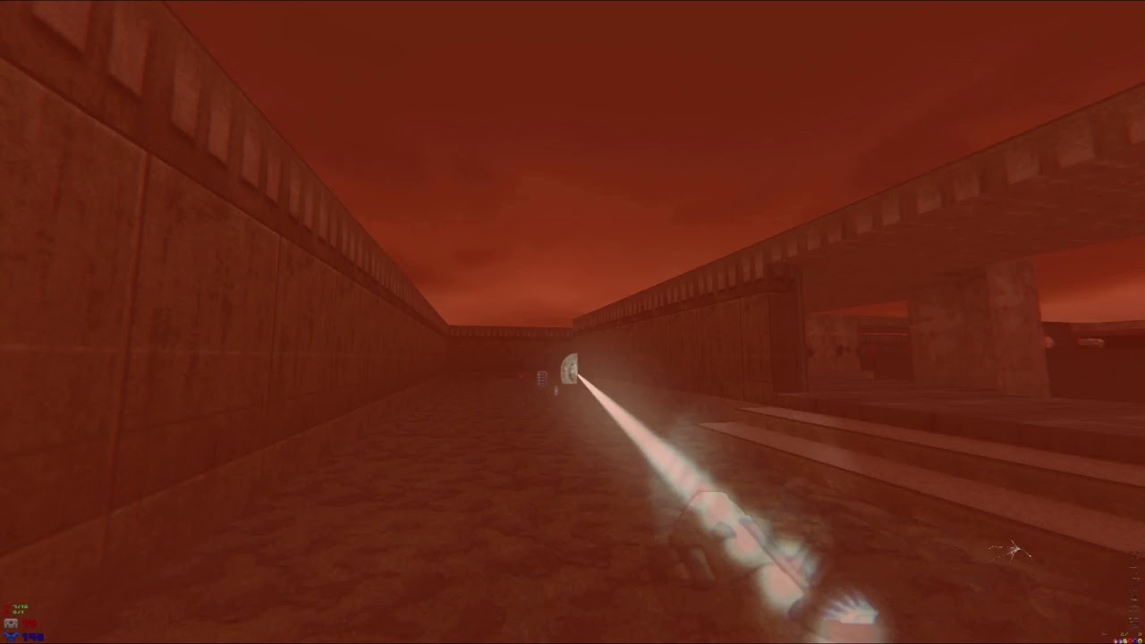 Doom II - E1M7 - D4T Mod Gameplay - YouTube
