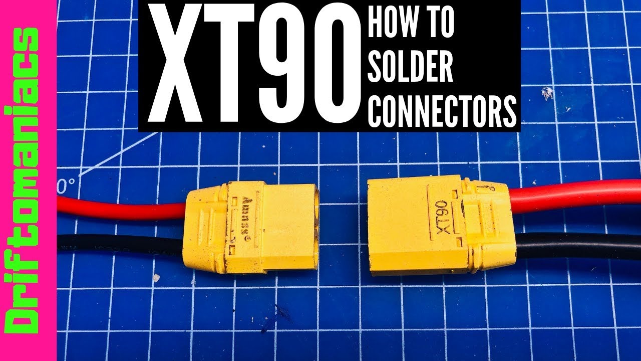 How To Solder XT90 Connectors - Step By Step - YouTube