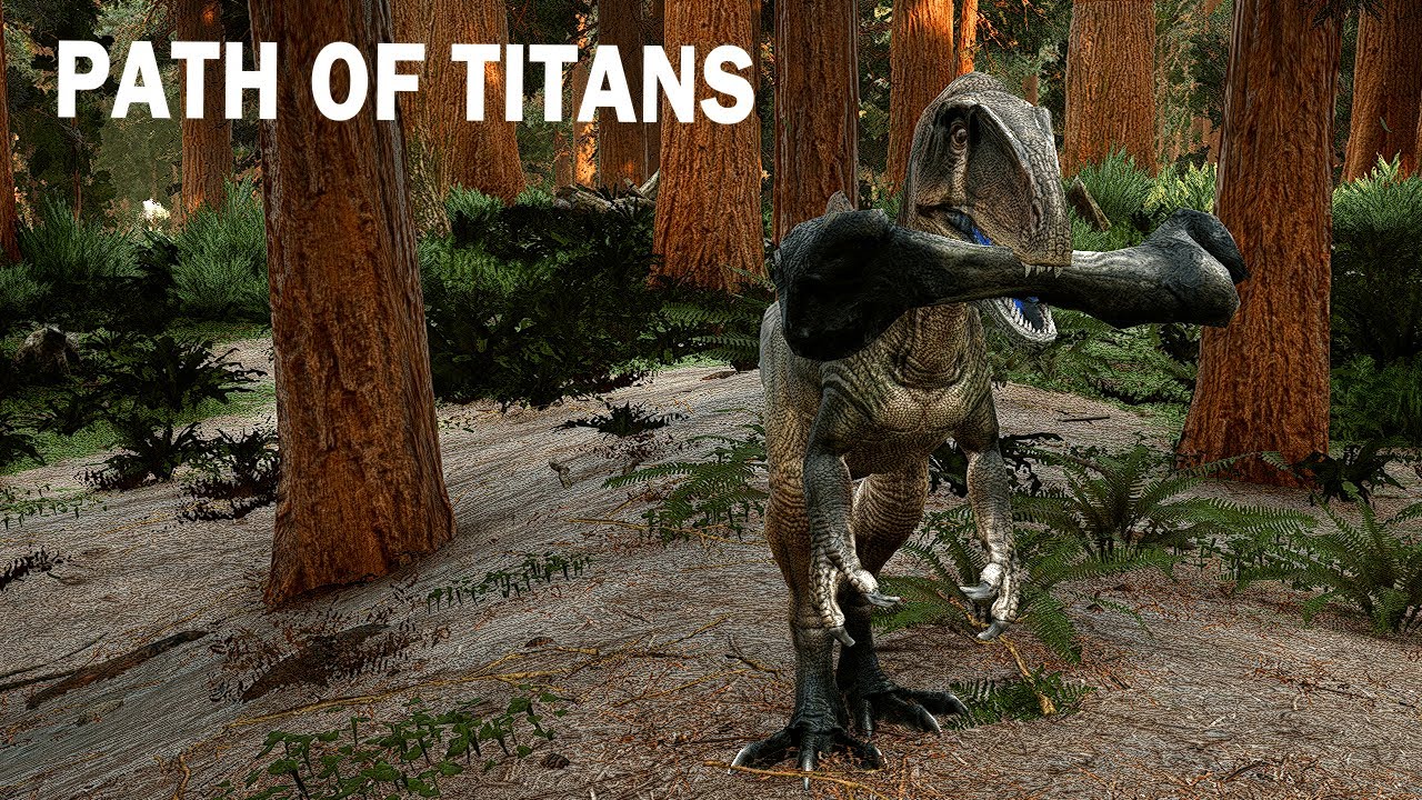 Doing dinosaur things in Path of Titans! - YouTube