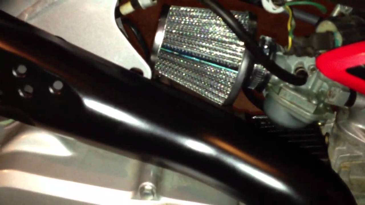 2004 Crf50 stock mod - YouTube