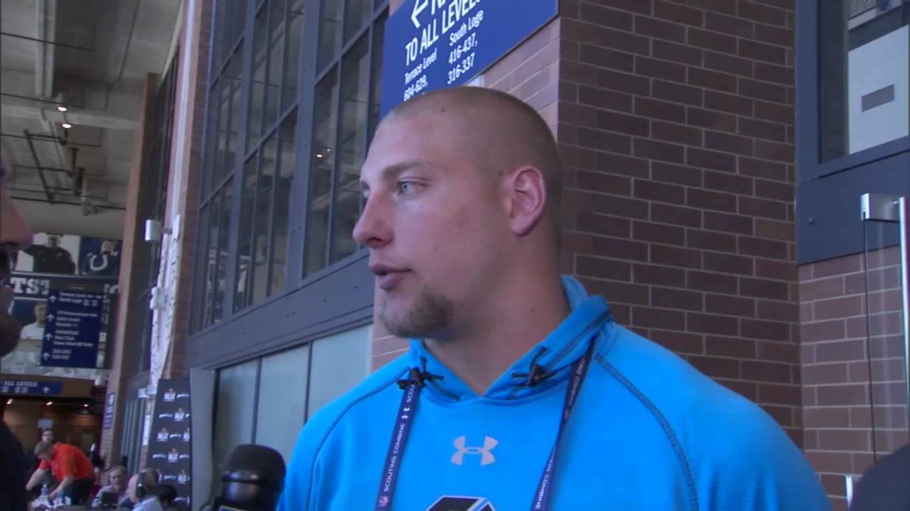 Max Bullough Combine Interview - YouTube