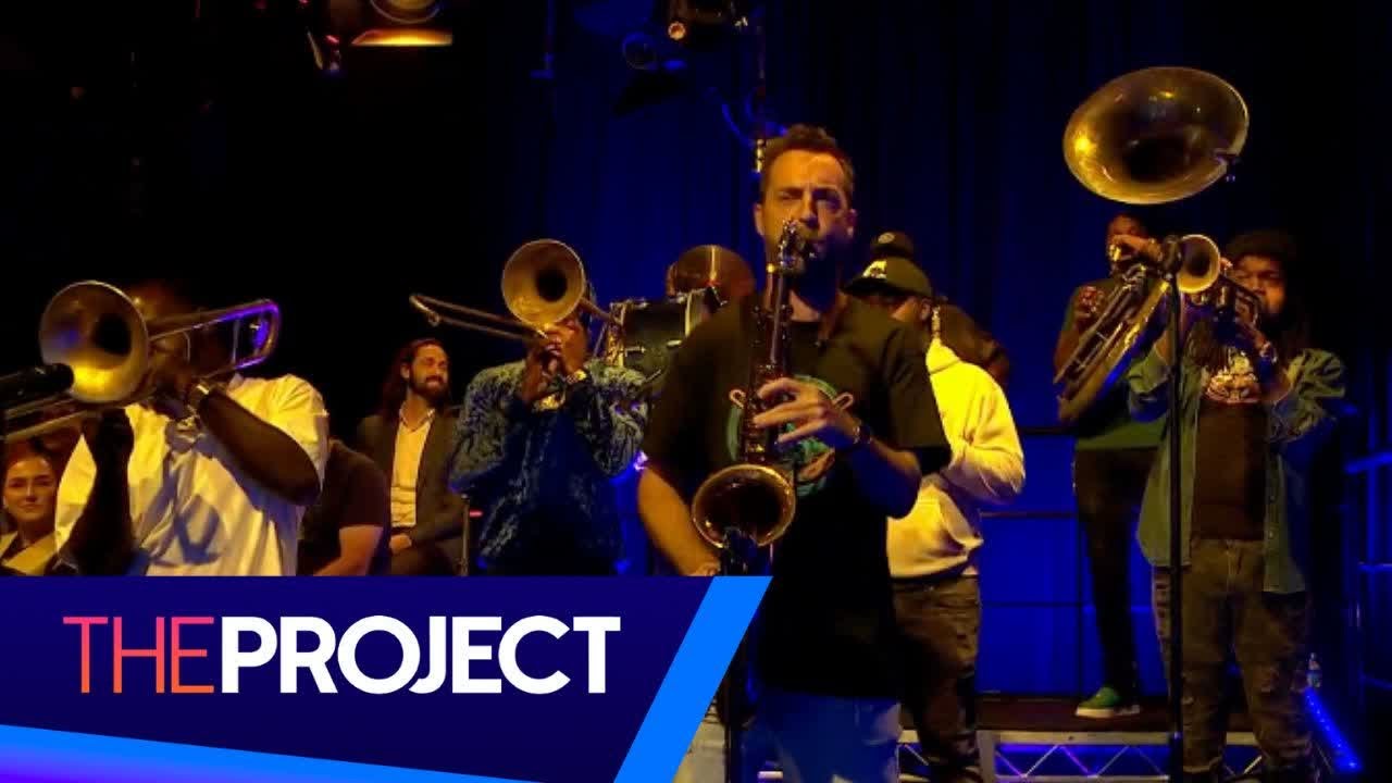 TBC Brass Band Performs Live On The Project - YouTube