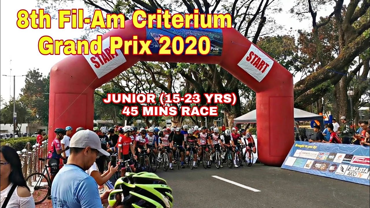 8th Fil-Am Criterium Grand Prix 2020 | Junior (15-23) 45 mind race ...