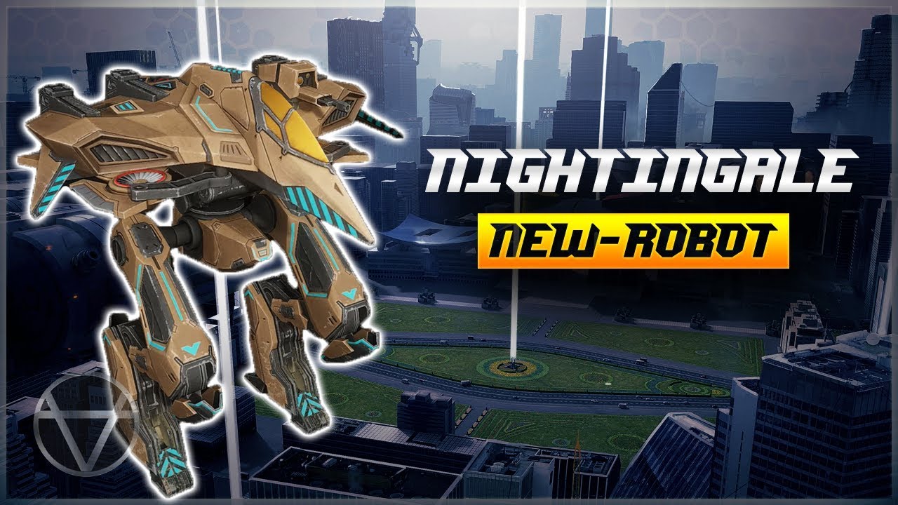 [WR] 🔥 New FLYING Healer Robot NIGHTINGALE - Preview Gameplay | War ...