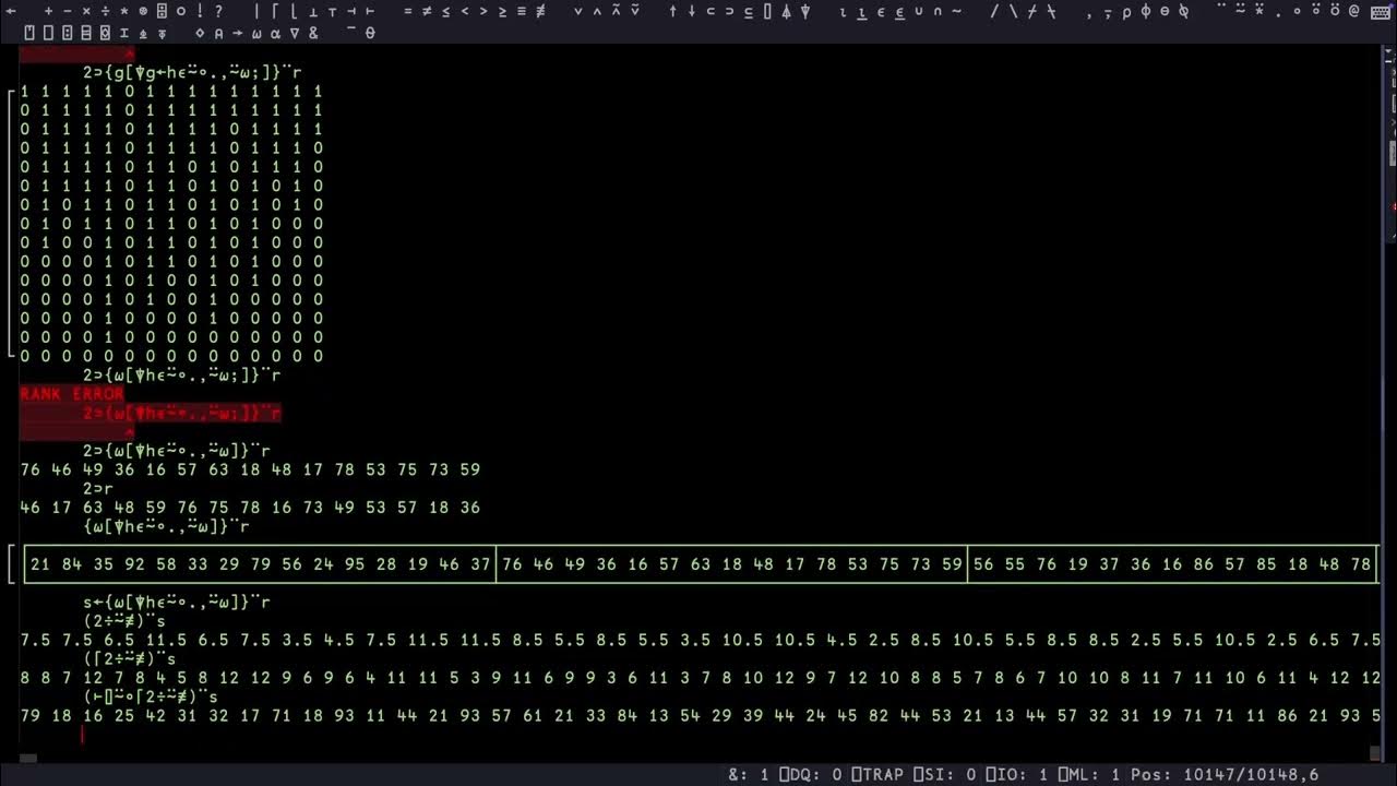 Advent of Code 2024 - Day 5 - Dyalog APL - YouTube