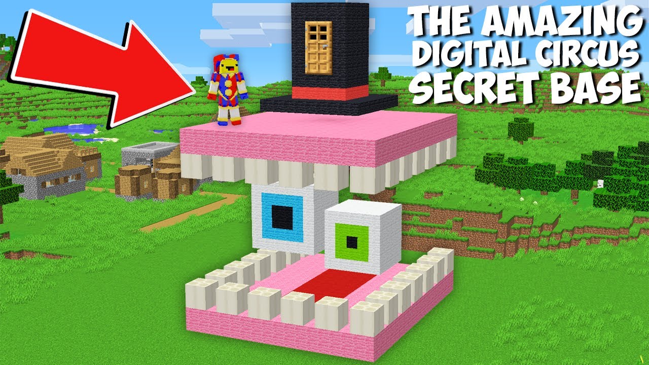 I Found THE BIGGEST AMAZING DIGITAL CIRCUS BASE in Minecraft ! NEW ...