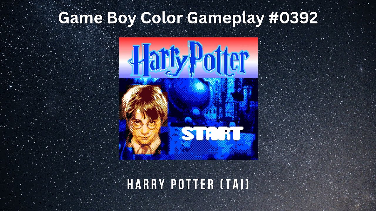 Harry Potter (TAI) (Game Boy Color / Gameplay #0392) - YouTube