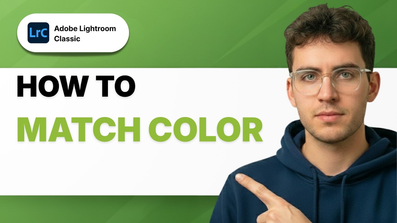 How to Match Color in Lightroom Classic [2026 Full Guide] - YouTube