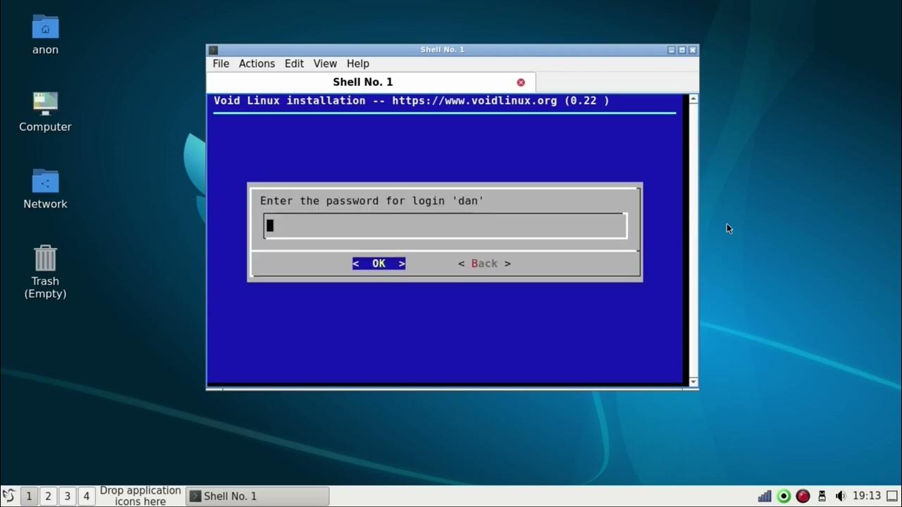 Using Void Linux' mklive: build an LXQt .iso, install it, and finished product. - YouTube