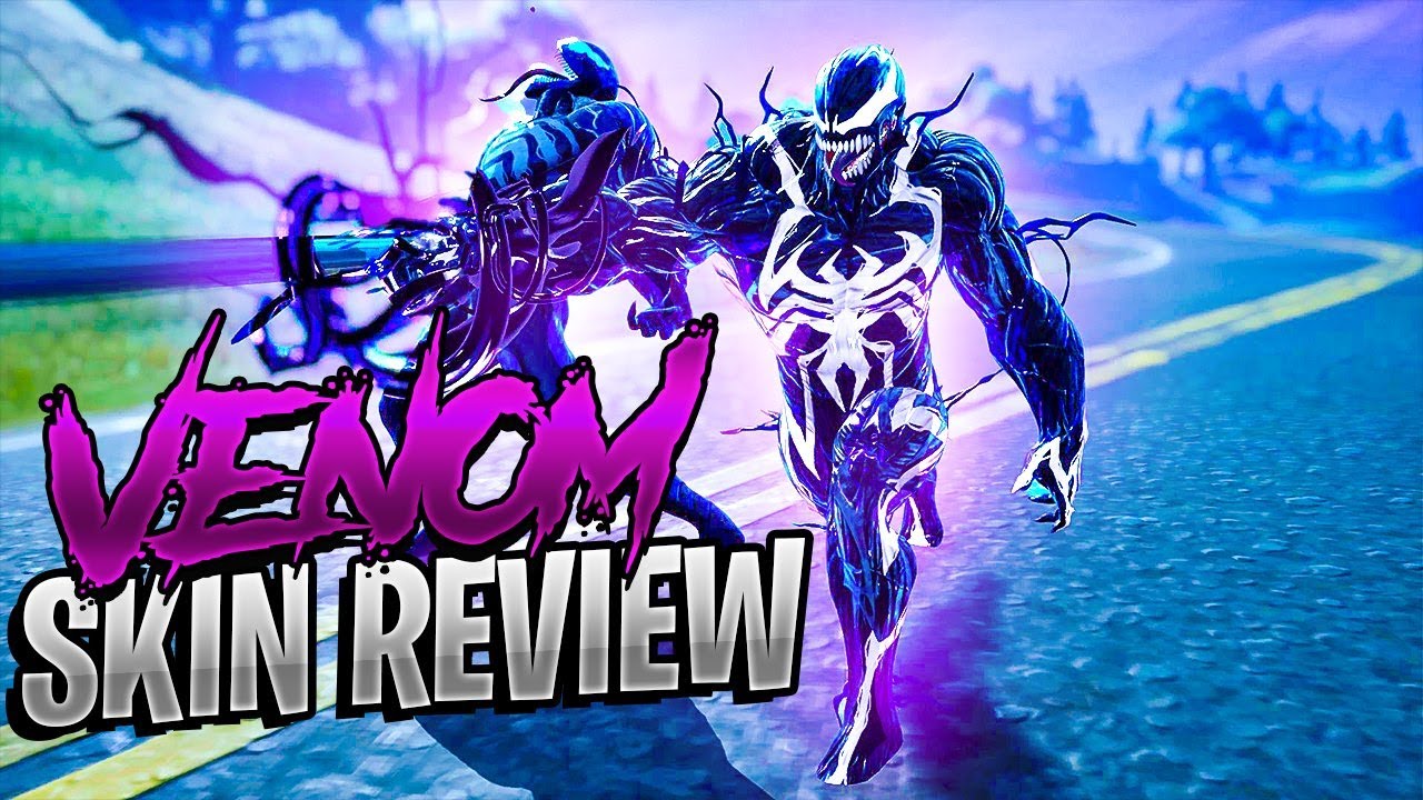 Venom Skin Gameplay & Review! Venom's Backbling Is SECRETLY Reactive ...