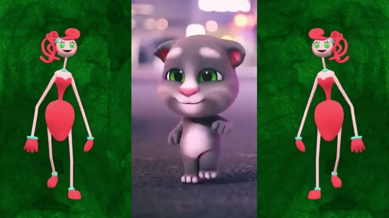 🥳 Cute Talking Tom | Mommy Long Legs Dance - YouTube