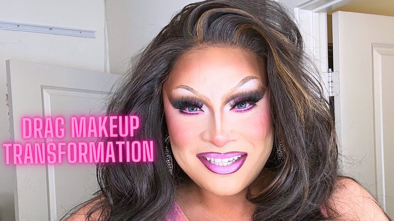 Drag Queen Makeup Transformation - YouTube