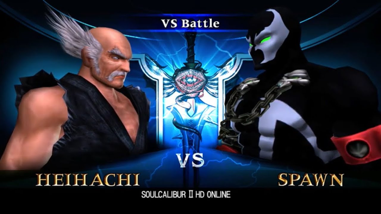SOUL CALIBUR 2 (Xbox One) HEIHACHI vs SPAWN - YouTube