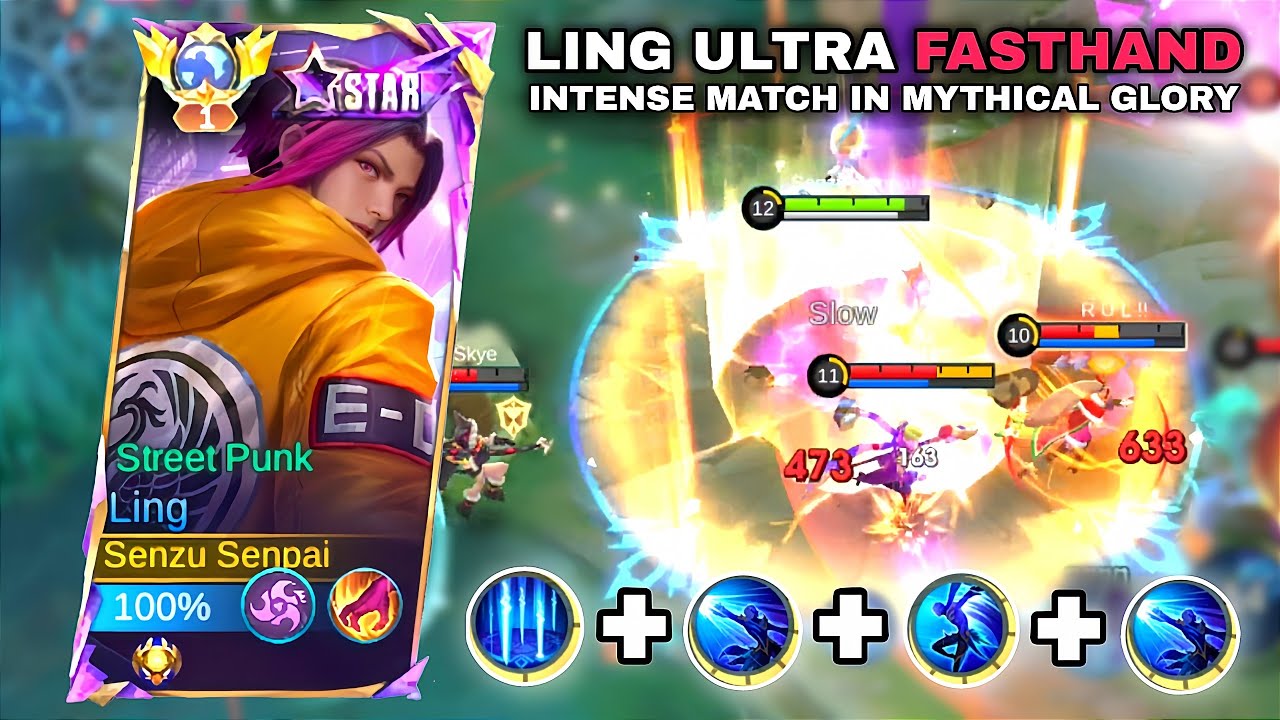 LING FASTHAND FREESTYLE KILL - TRY THIS ROTATION IN MYTHICAL GLORY ...
