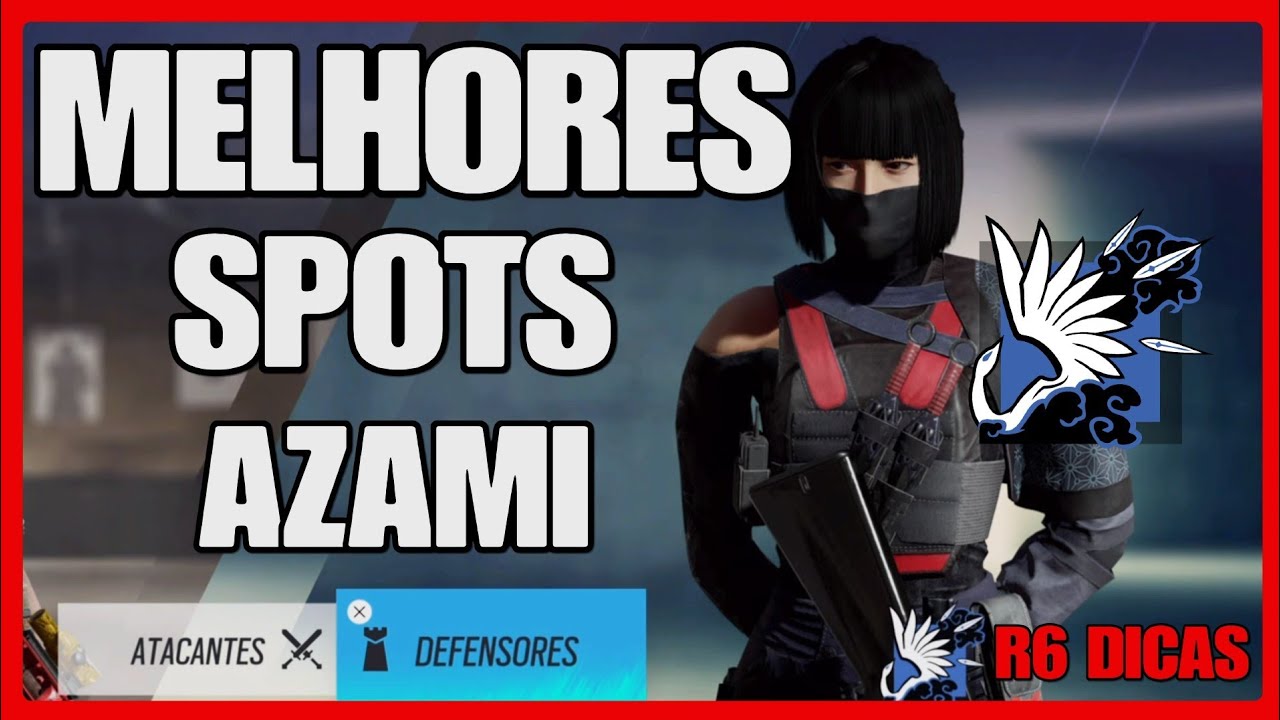 MELHORES SPOTS AZAMI R6 DICAS PS5 RANKED - YouTube