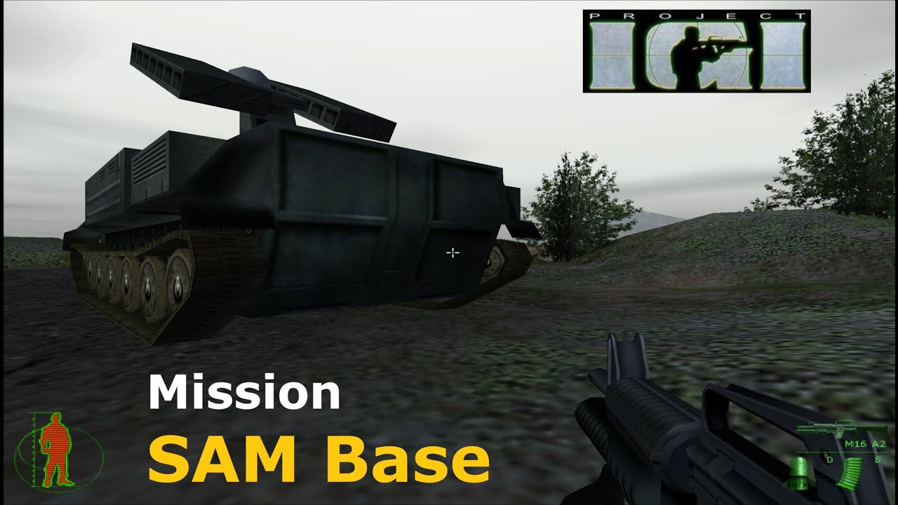 IGI 1 Mission 2 SAM Base | Challenge - 100% Health - YouTube