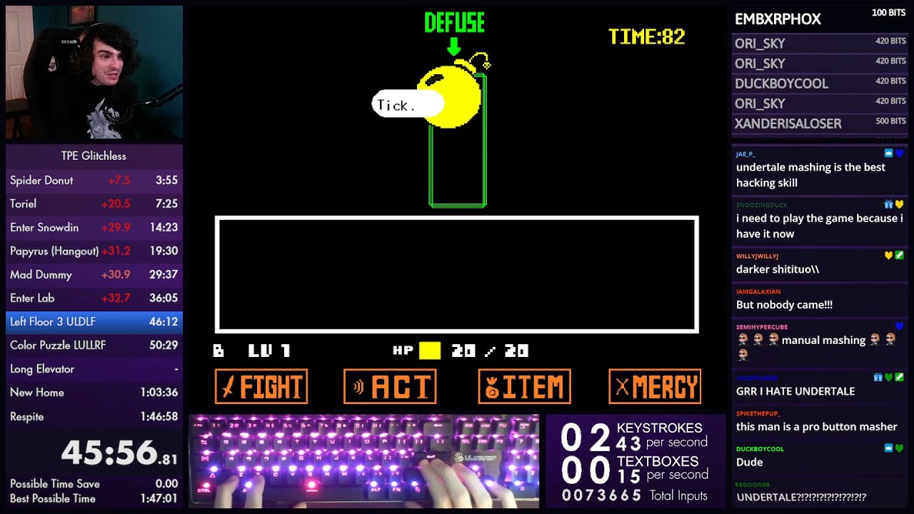 Professional Streamer (Shayy Stream Highlight) - Undertale - YouTube