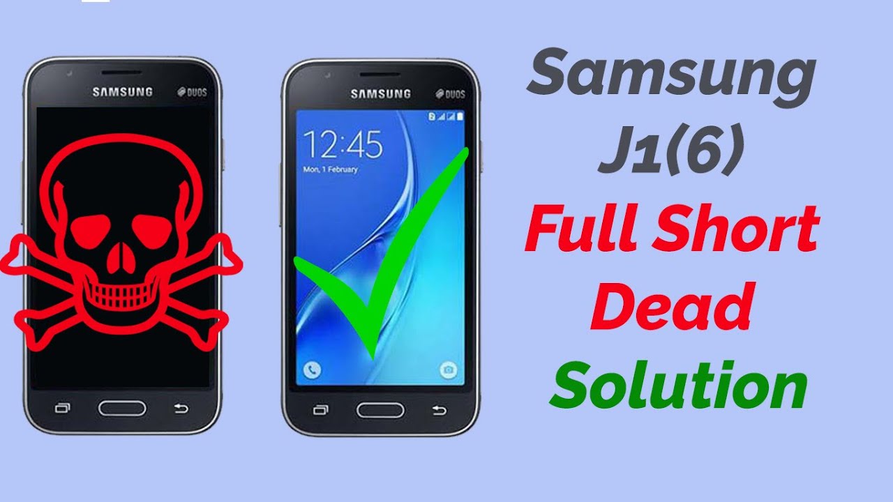 Samsung J1(6) Full Short Dead Solution - YouTube