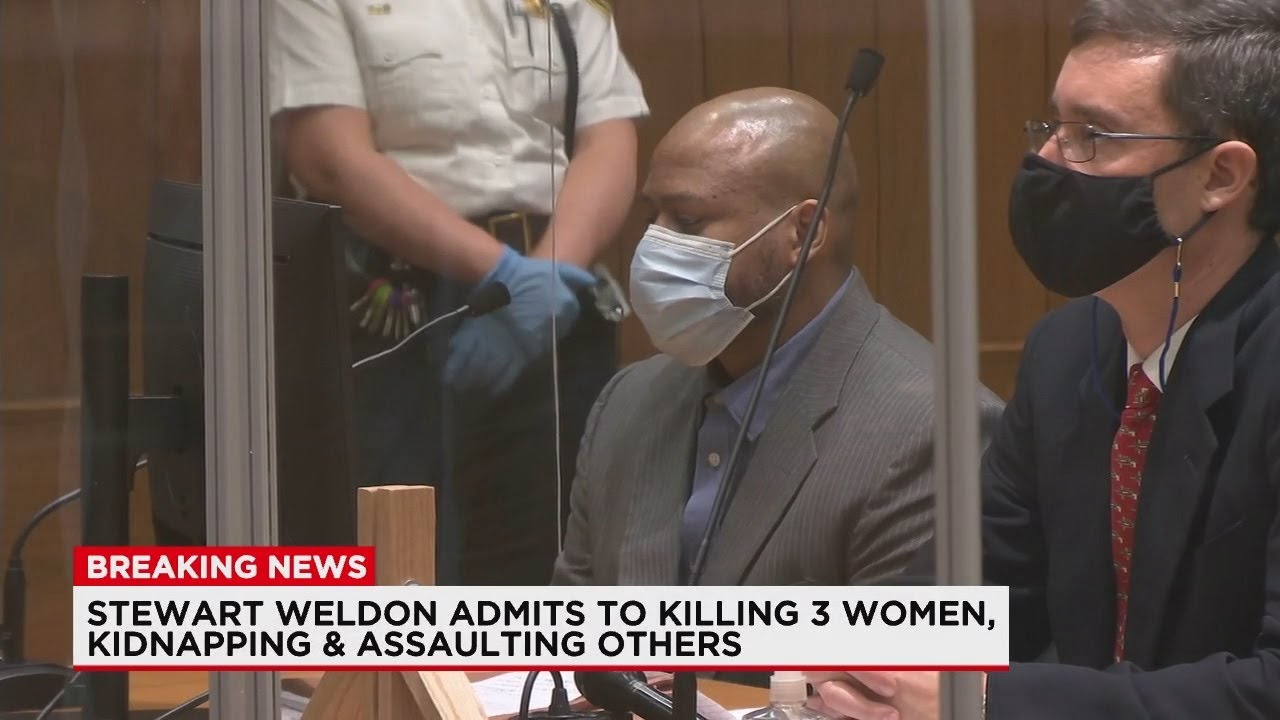 Accused serial killer Steward Weldon pleads guilty to dozens of charges ...