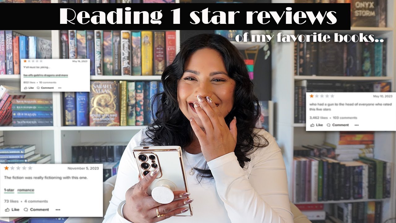 Reading 1 Star Reviews of my 5 Star books - YouTube