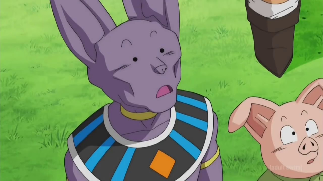 Goku vs Beerus as Monaka English Dub - YouTube