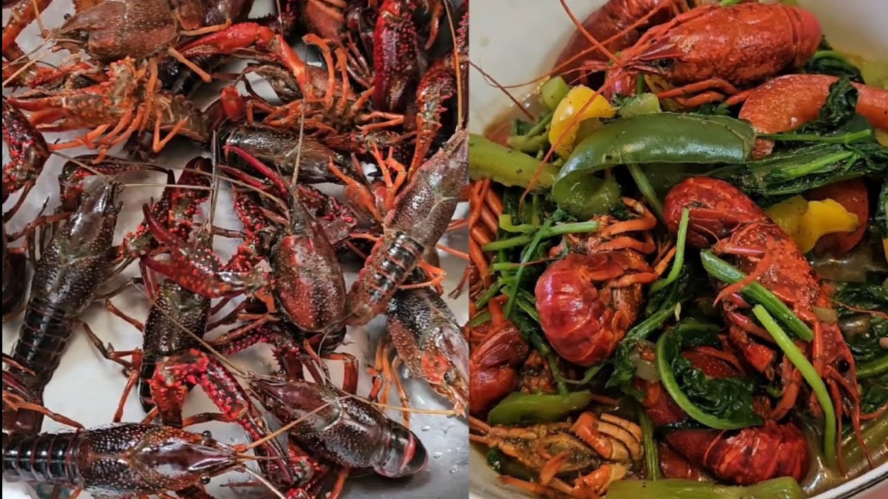🇨🇳😋 How to eat delicious Crayfish China | 맛있는 중국 민물가재 요리 먹는법 | Cách ăn ...
