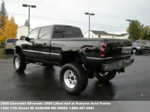 2005 Chevrolet Silverado 2500 Lifted 4x4, $34989 at Auburns Auto Pointe ...